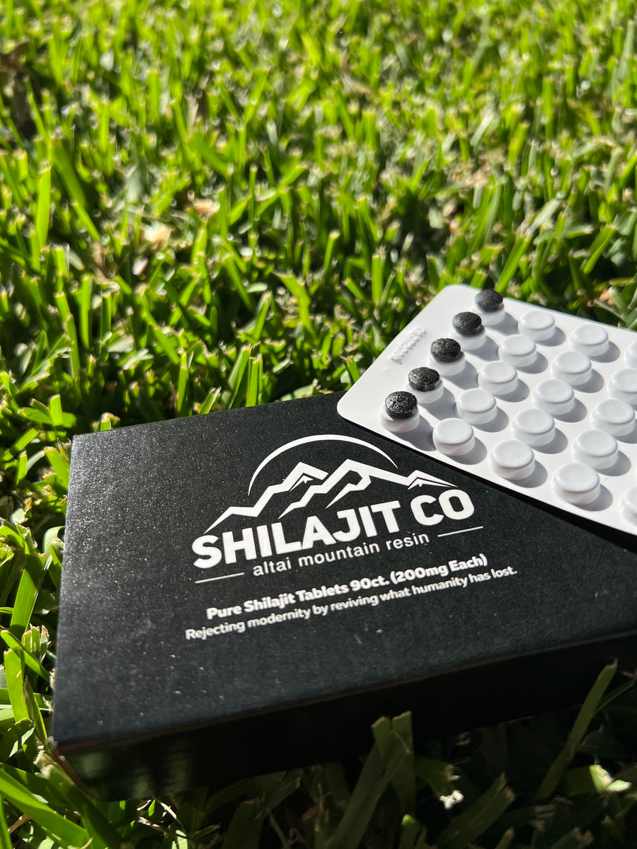 Pure Altai Shilajit Resin Tabs – Shilajitco
